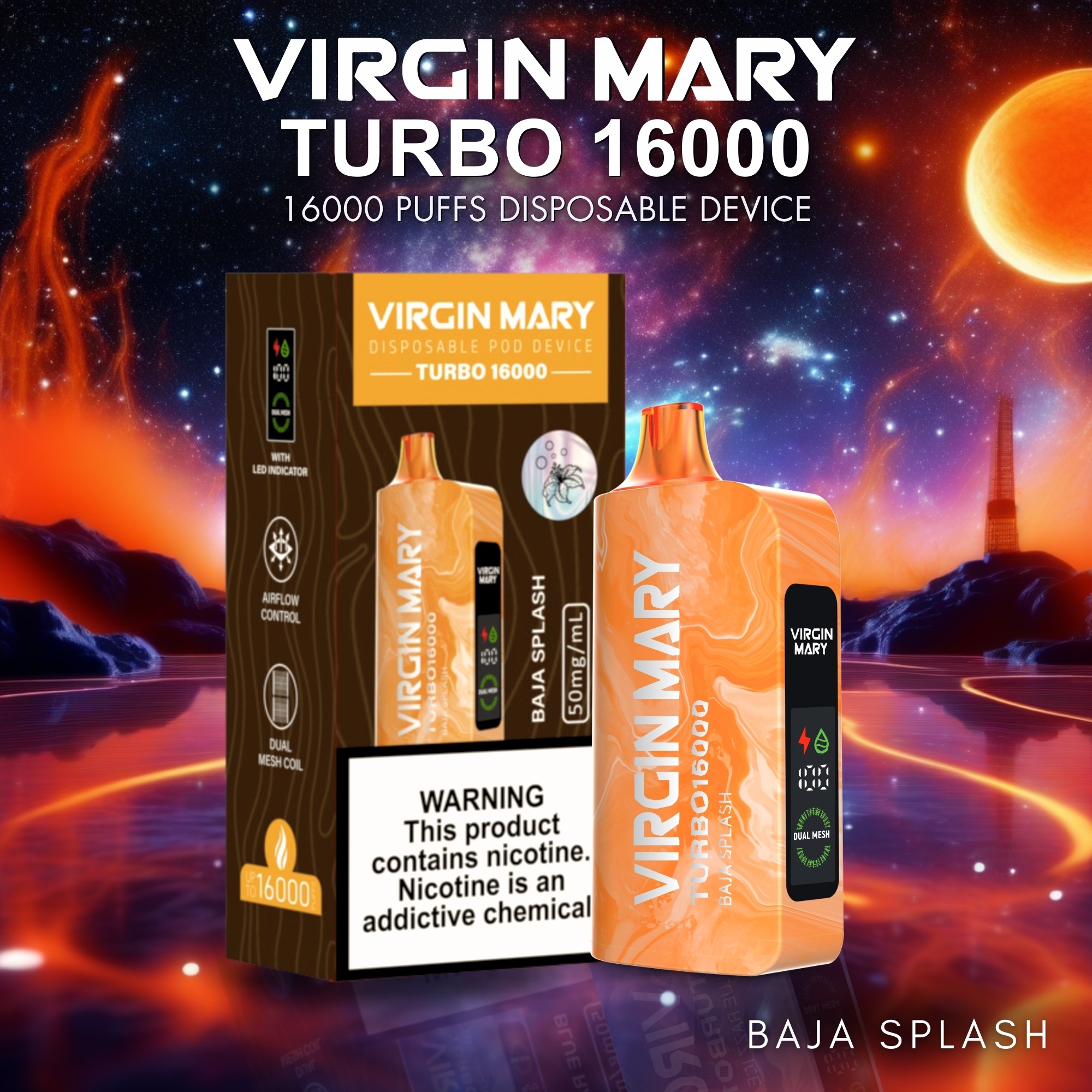 Baja Splash - Turbo 16000 - Virgin Mary